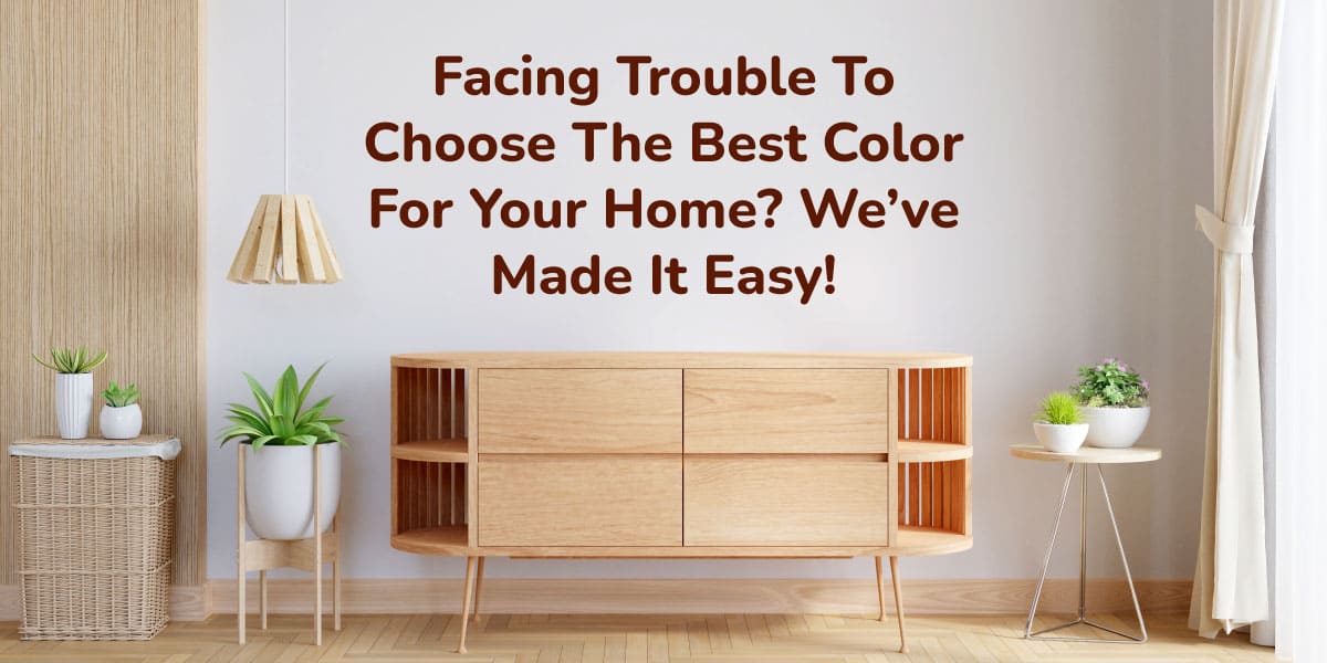 Planning to Color Your Home? We’ve Made It Easy!