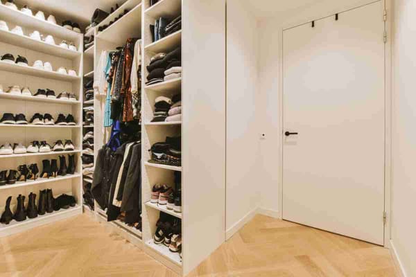 Nifty Shoe Storage Ideas By The Main Door