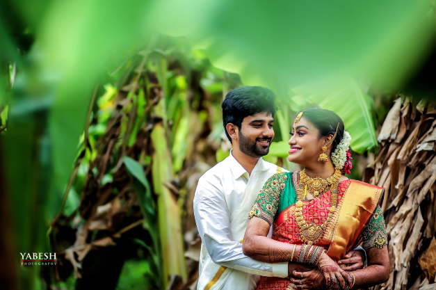 Santhanu + Pragathi Wedding by Yabesh photography