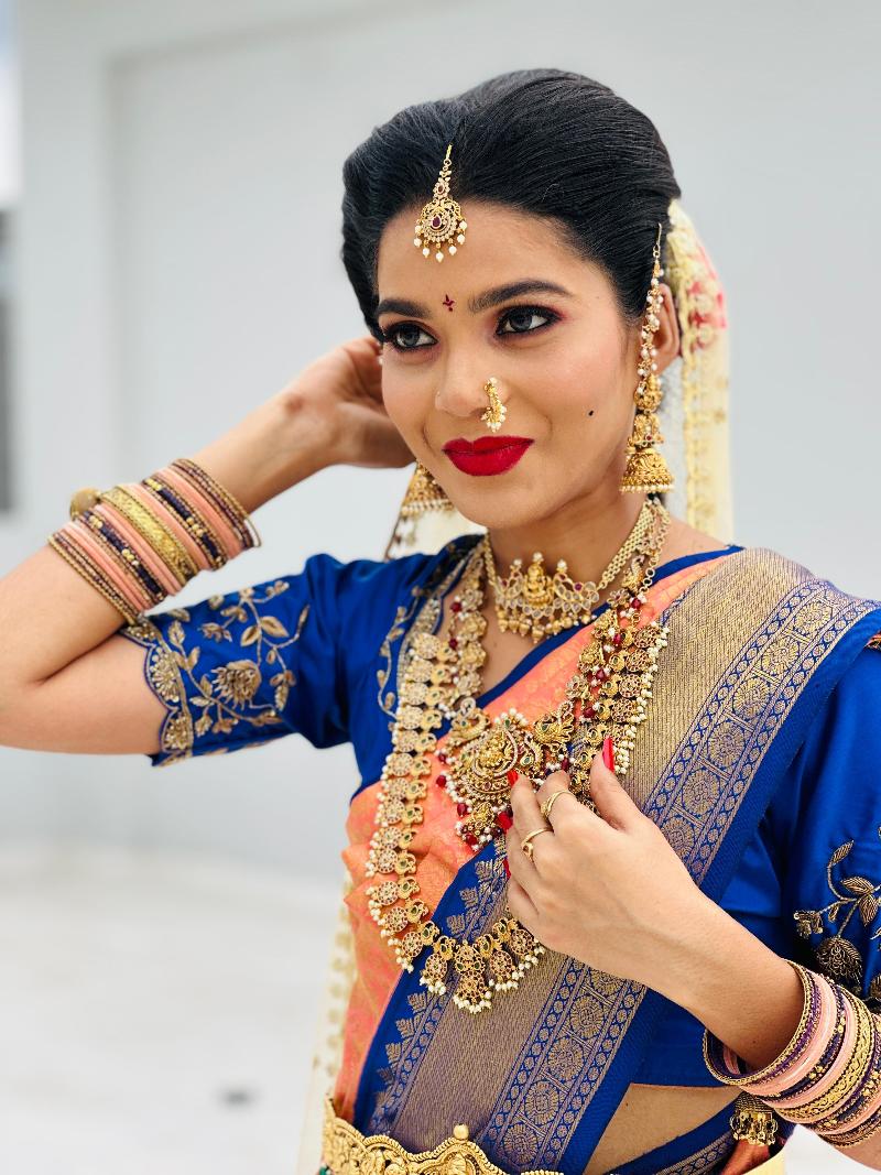 Work photos by Makeover By Lasya Reddy by Makeover By Lasya Reddy